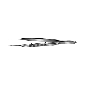 Castroviejo Suturing Forceps with Teeth and Tying Platform | Medline