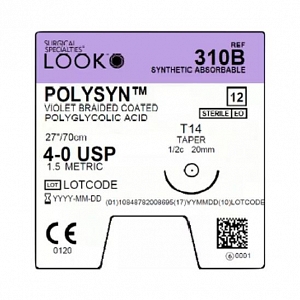 Violet Braided Absorbable Suture | Medline