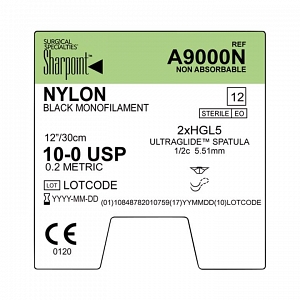 UltraGlide Black Nylon Suture | Medline Industries, Inc.