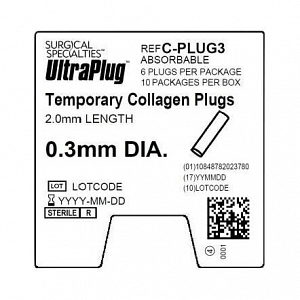 UltraPlug Collagen Absorbable Punctal Plugs | Medline