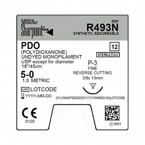 PDO Polydioxanone Violet Monofilament Sutures | Medline Industries, Inc.