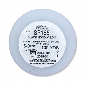 NonAb Black Braided Nylon Spool Suture | Medline Industries, Inc.