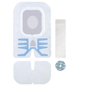 Medium SorbaView SHIELD Integrated Securement Dressings | Medline ...