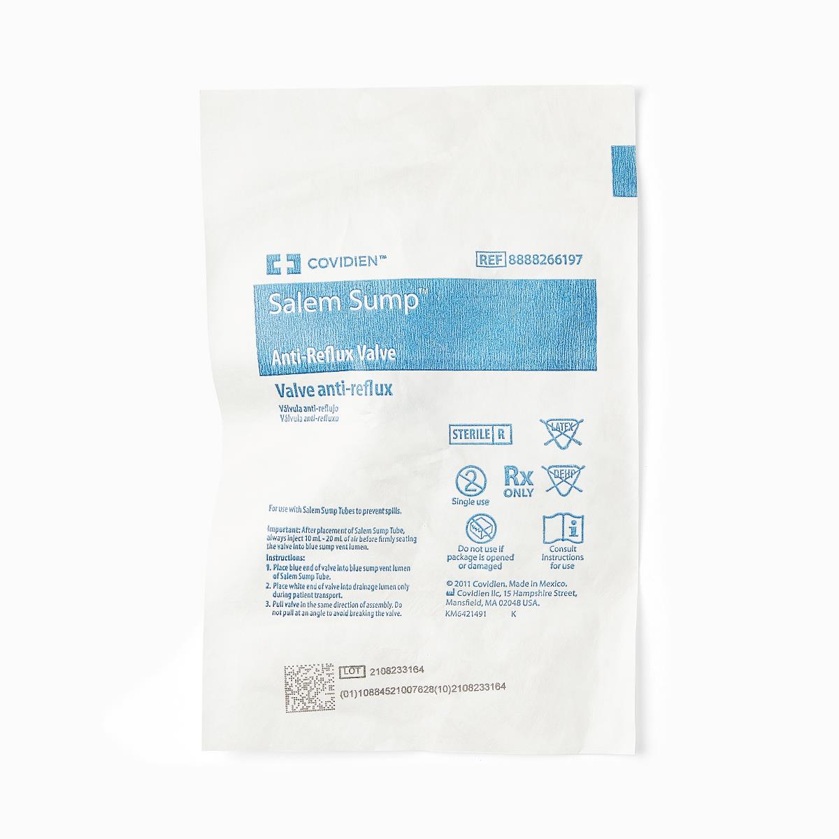 Argyle Gastric Sump Anti-Reflux Valves | Medline