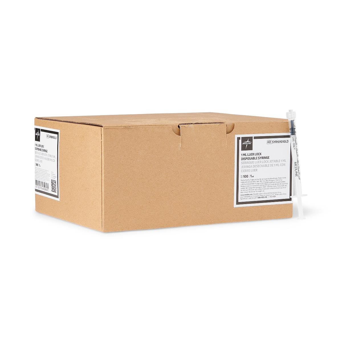 Medline Luer Lock Syringe with Low Dead Space | Medline
