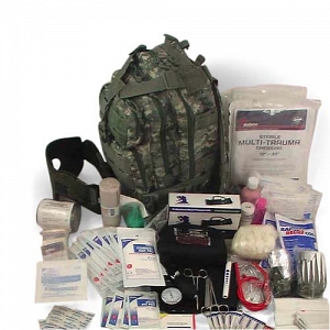 GI Style First Aid Trauma Kits with Black Bag | Medline Industries, Inc.