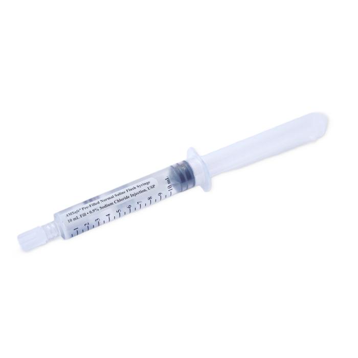 AMSafe Prefilled 0.9% Sodium Chloride Flush Syringes | Medline