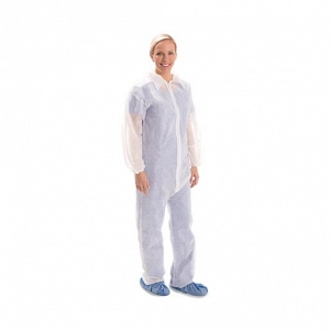 Fluid-Resistant Multilayer Spunbond Coveralls | Medline Industries, Inc.