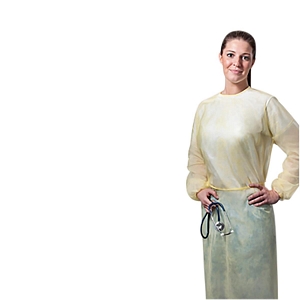 SMS Isolation Gowns with Elastic Cuffs | Medline Industries, Inc.