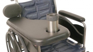 Trimline Padded Wheelchair Half Trays | Medline Industries, Inc.