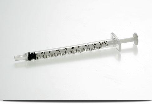 1 cc Tuberculin Syringe with Removable Needle | Medline