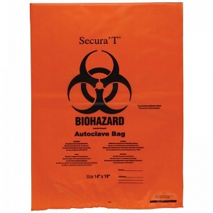 Tufpak Orange Autoclave Biohazard Bag | Medline