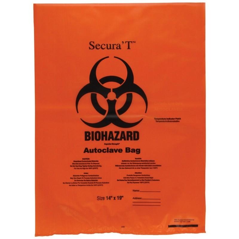 Tufpak Orange Autoclave Biohazard Bag | Medline