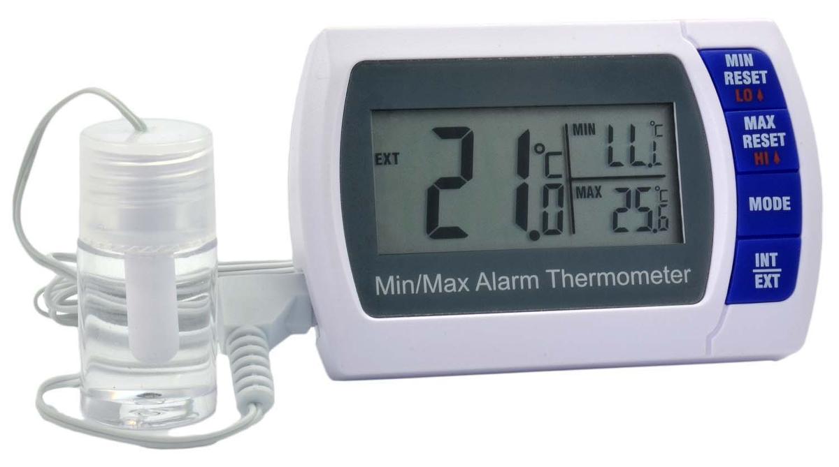 Min-Max Alarm Digital Bottle Thermometer | Medline