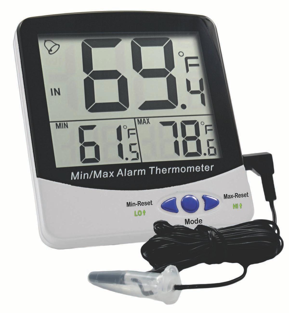 Triple Display Block Heater Thermometer | Medline