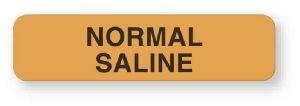 "Normal Saline" Anesthesia Labels | Medline