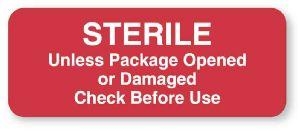 "Sterile Unless Open" Labels | Medline Industries, Inc.