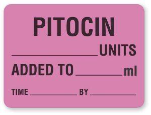 Pitocin IV Identification Labels | Medline Industries, Inc.