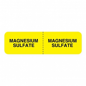 Magnesium Sulfate Labels | Medline