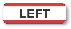"Left" and "Right" Film Position Labels | Medline Industries, Inc.
