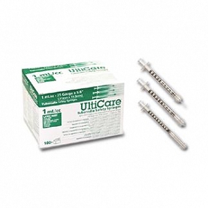 UltiCare Tuberculin Safety Syringes with Needle | Medline Industries, Inc.