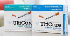UltiMed UltiCare Insulin Syringes with Needle | Medline Industries, Inc.
