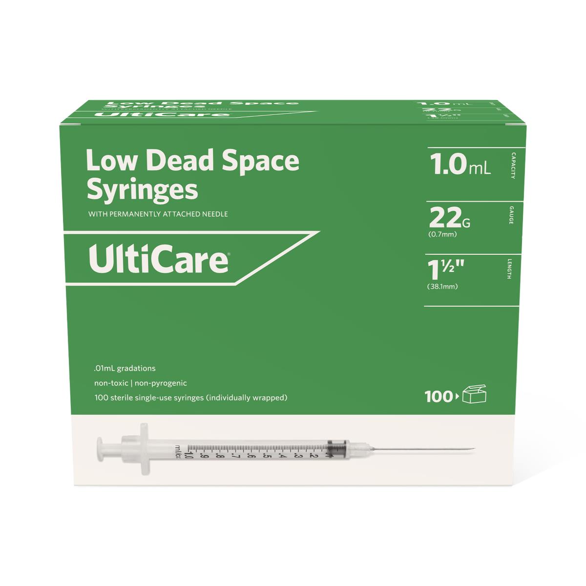 UltiCare Low Dead Space Safety Syringes | Medline