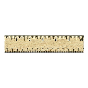 Flat Wood Ruler | Medline Industries, Inc.