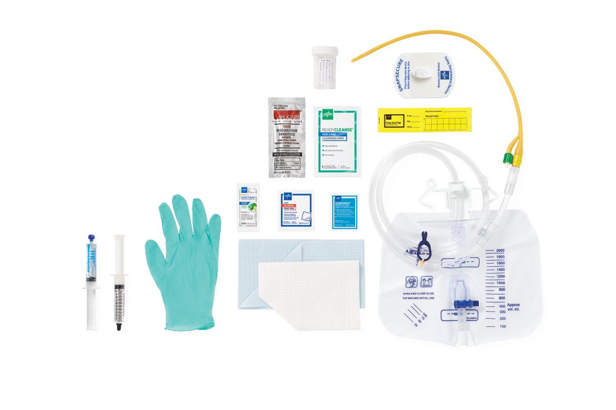 Medline Single Layer Foley Catheter Trays | Medline