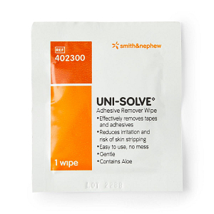 UNI-SOLVE Adhesive Remover Wipes | Medline