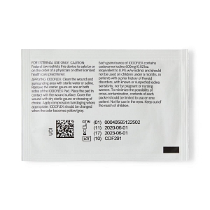 IODOFLEX Cadexomer Iodine Pads | Medline