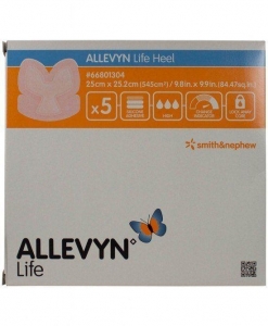 Allevyn Life Adhesive Foam Heel Dressings | Medline
