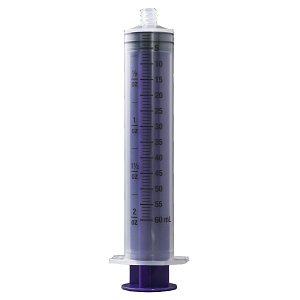 Flat-Top Feed and Flush Enteral Syringe with ENFit Tip | Medline