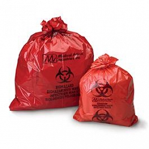 Inteplast Red Biohazard Bags | Medline Industries, Inc.