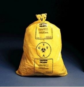 Yellow Chemotherapy Waste Bags | Medline Industries, Inc.