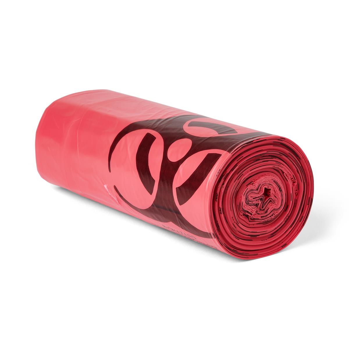 Inteplast Red Biohazard Bags | Medline