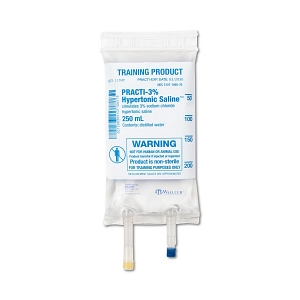Practi-3% Hypertonic Saline IV Solution Bag for Clinical Training ...