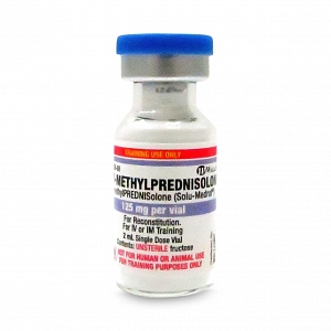 Practi-Methylprednisolone Glass Training Vials | Medline