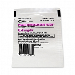 Practi-Nitroglycerin Patch for Clinical Training | Medline