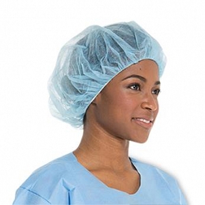 Wallcur Disposable Bouffant Caps for Clinical Training | Medline ...