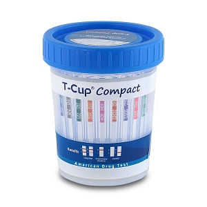 10 Panel T-Cup Compact Drug Test Cup | Medline