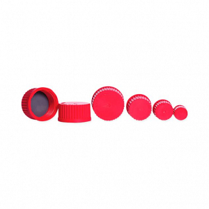 Duran PBT Red GL High-Temp Screw Caps | Medline Industries, Inc.