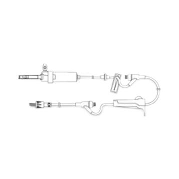 Amsino Piggyback IV Set with Back-Check Valve | Medline