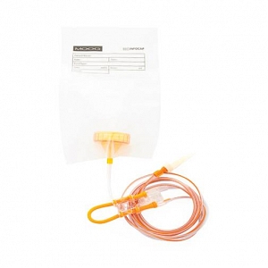 Infinity Orange Low-Volume Enteral Feeding Pump Screw Cap Set | Medline ...
