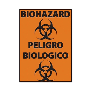 Bilingual Biohazard Signs | Medline Industries, Inc.