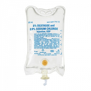 5% Dextrose and 0.9% Sodium Chloride Injection by Hospira | Medline Industries, Inc.