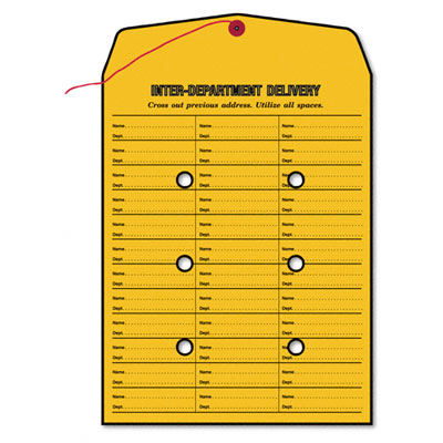 Brown String and Button Envelopes | Medline