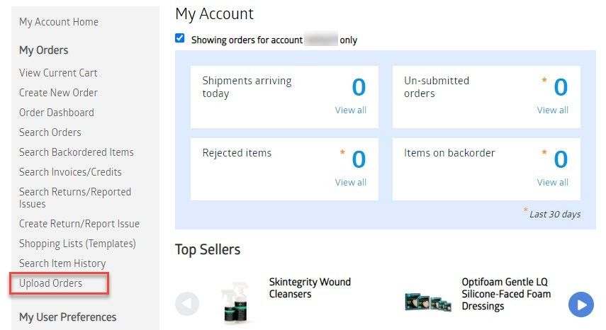 Orders Medline orders-medline