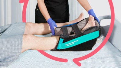 Help prevent pressure injuries on heels: Download our guide