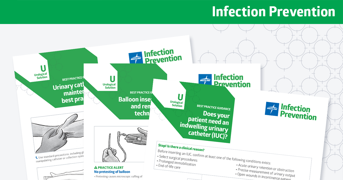 Catheter balloons and catheter drainage bags: How-to posters
